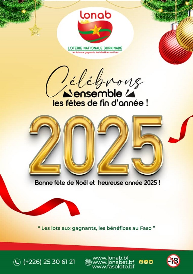 BONNE ET HEUREUSE ANNEE 2025 | LONAB